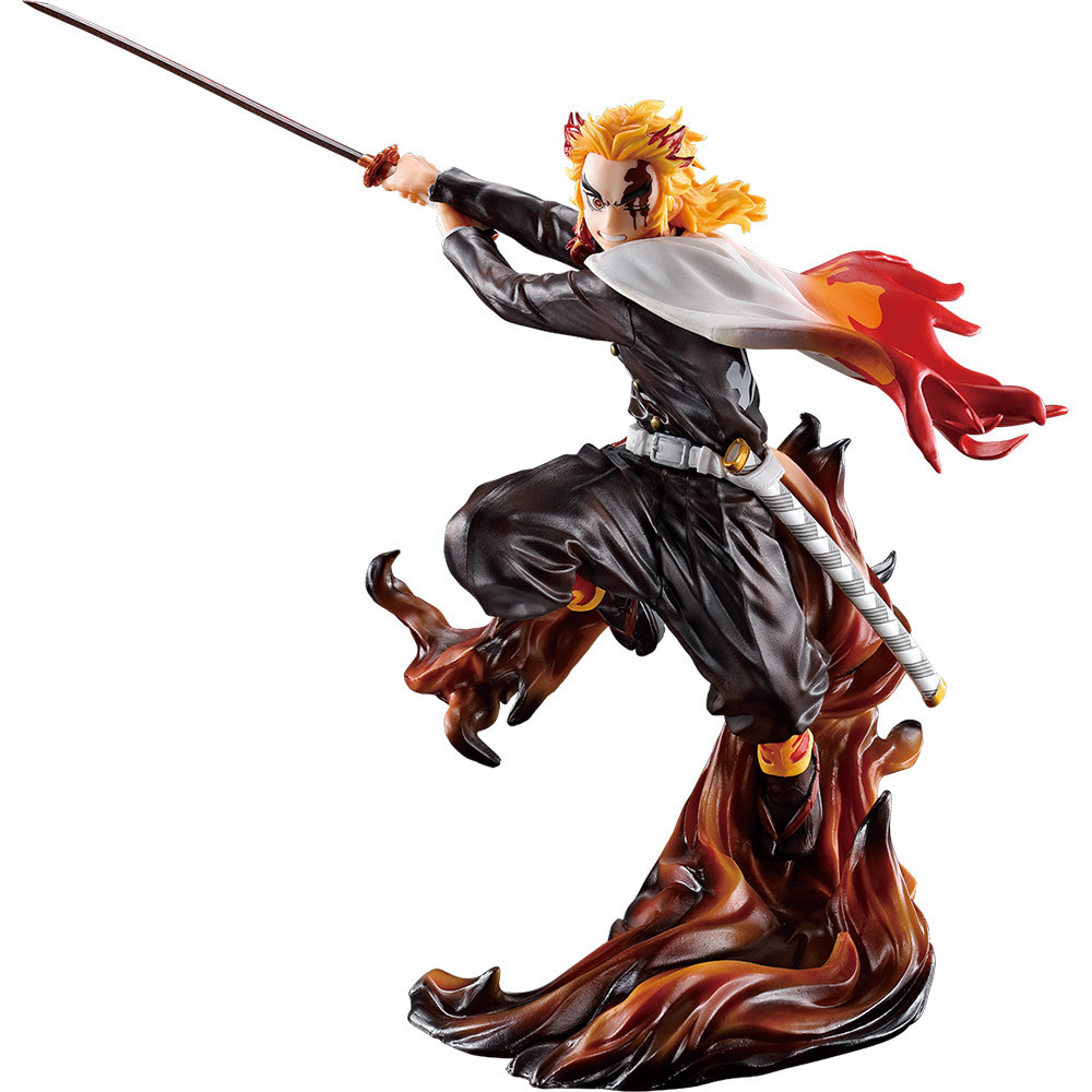 Ichiban Kuji Rengoku Figure Demon Slayer Sword Burn Your Heart Last One ...