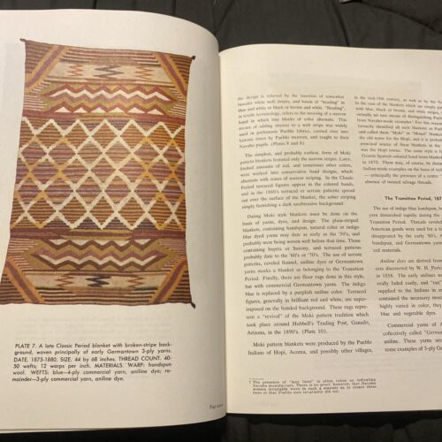 Story of Navaho Weaving Navajo Blankets Kate Peck Kent Native Americans ...