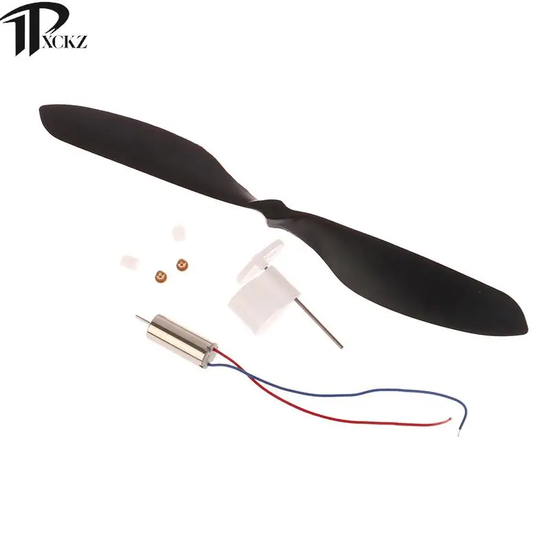3.7V Model Airplane Micro Coreless DC Motor Propeller Gear Reduction ...