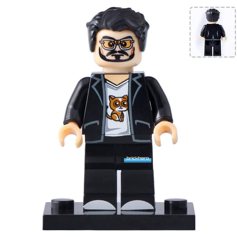 Tony Stark (Spider-man Homecoming) Marvel Superheroes Lego Minifigure ...