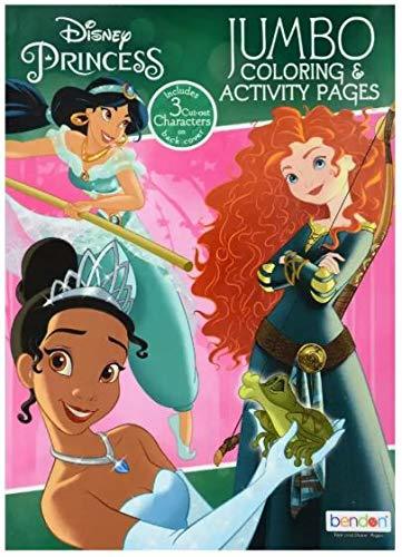 Princess Coloring Gift Set - 2 Jumbo Coloring & Activity Books ...