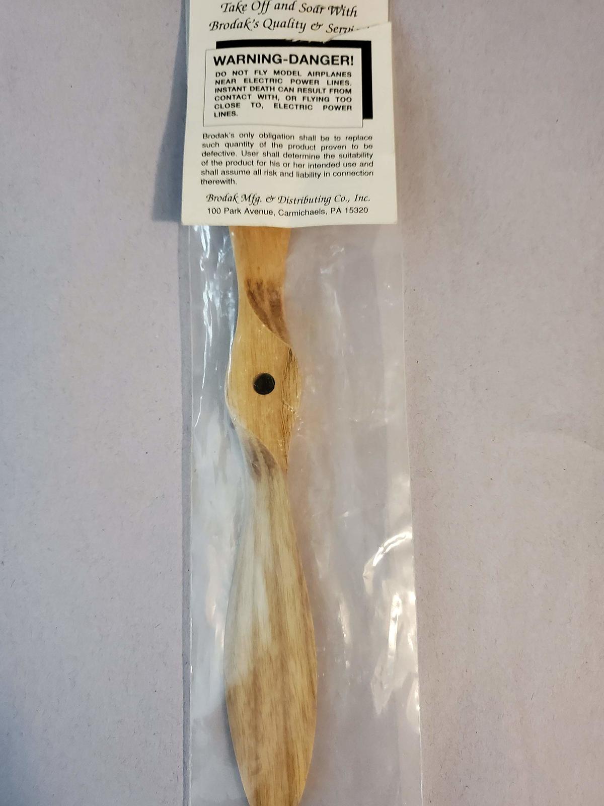 Brodak 10 x 5 Wood Propeller - Toys & Hobbies