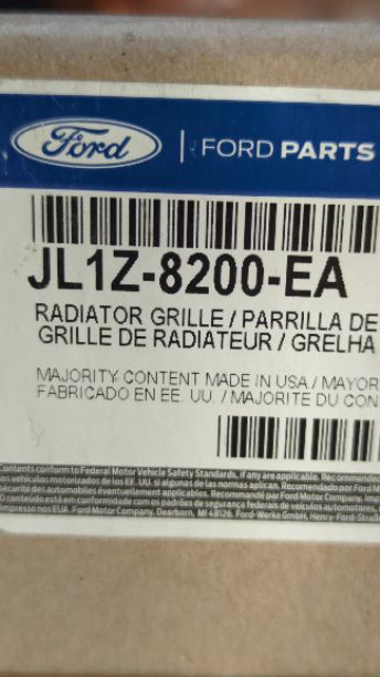 New OEM Genuine Ford Grille Upper Chrome Trim 2018-2021 Expedition JL1Z ...