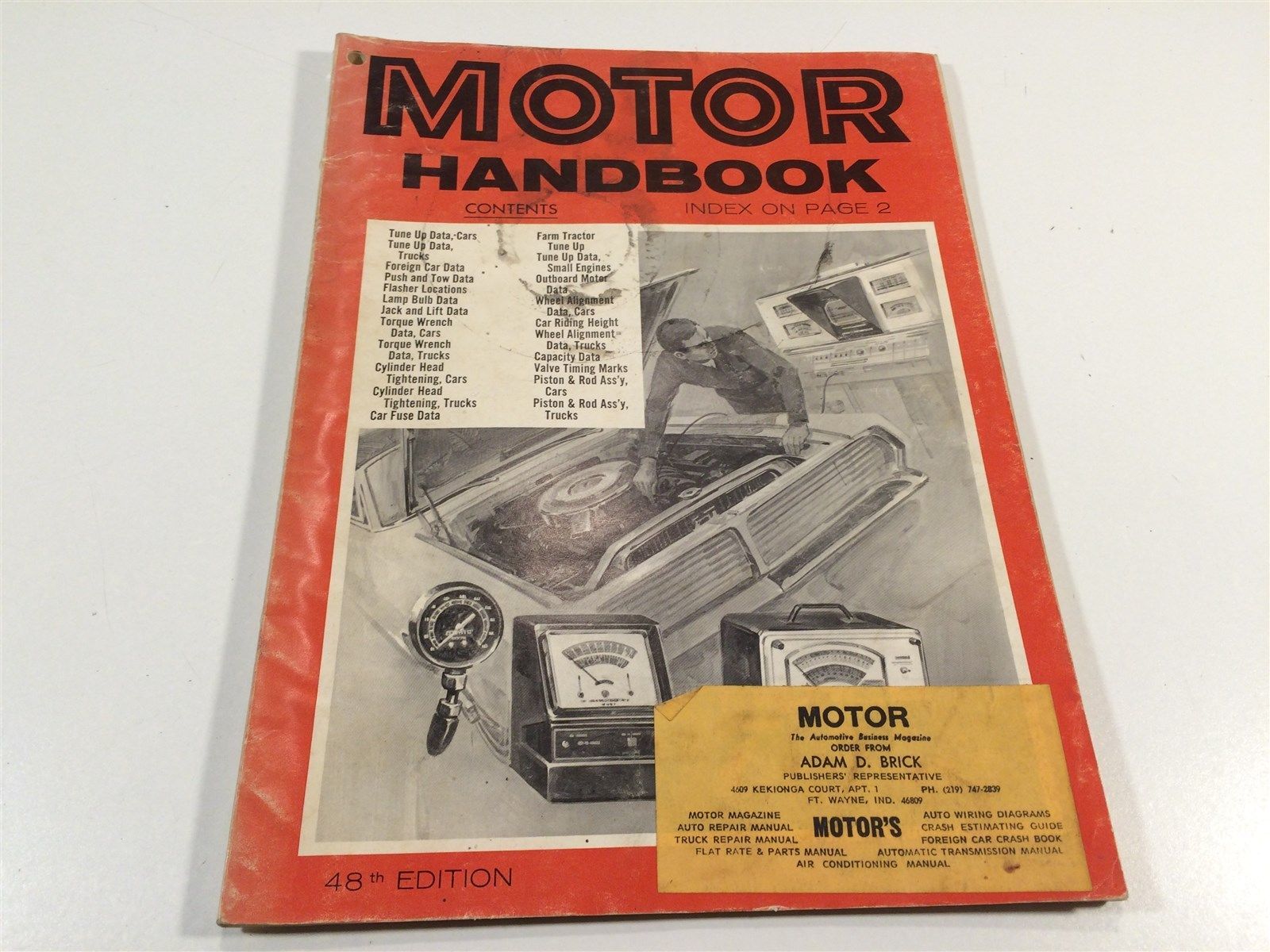 1971 Motor Handbook 48th Edition and similar items