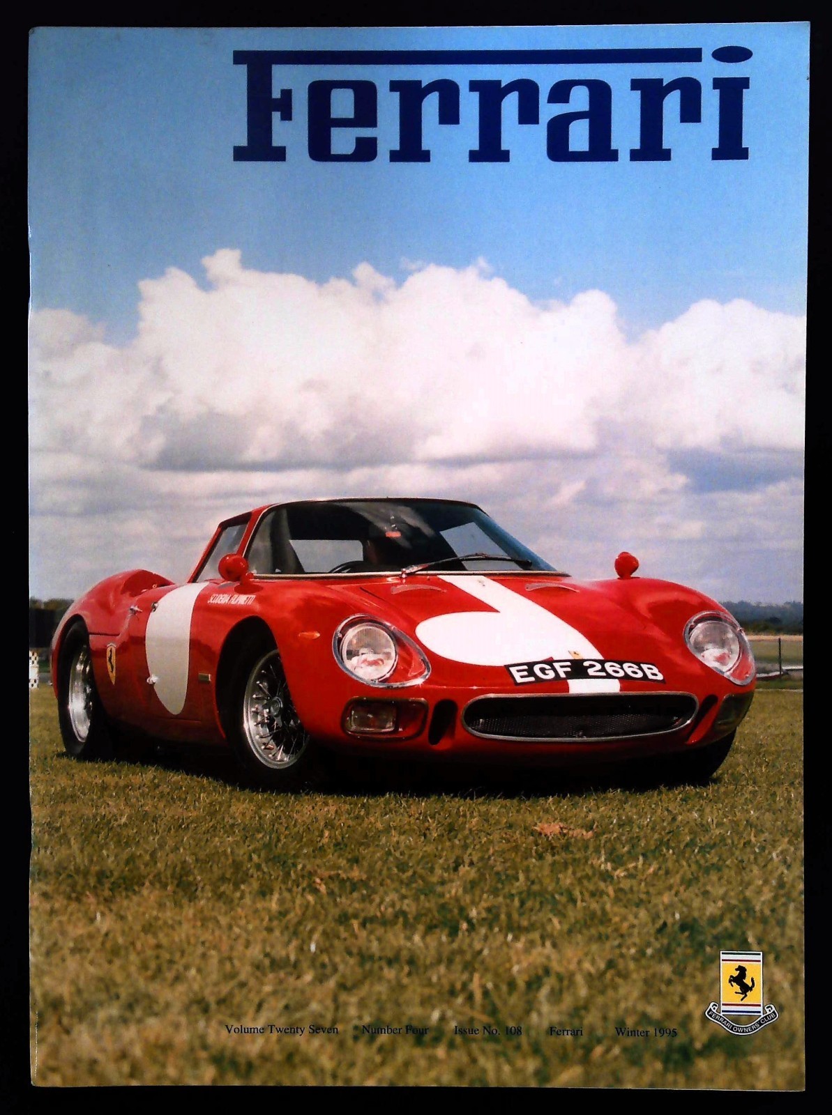 Ferrari Owners Club Magazine Winter 1995 mbox2246 Goodwood Reflections ...
