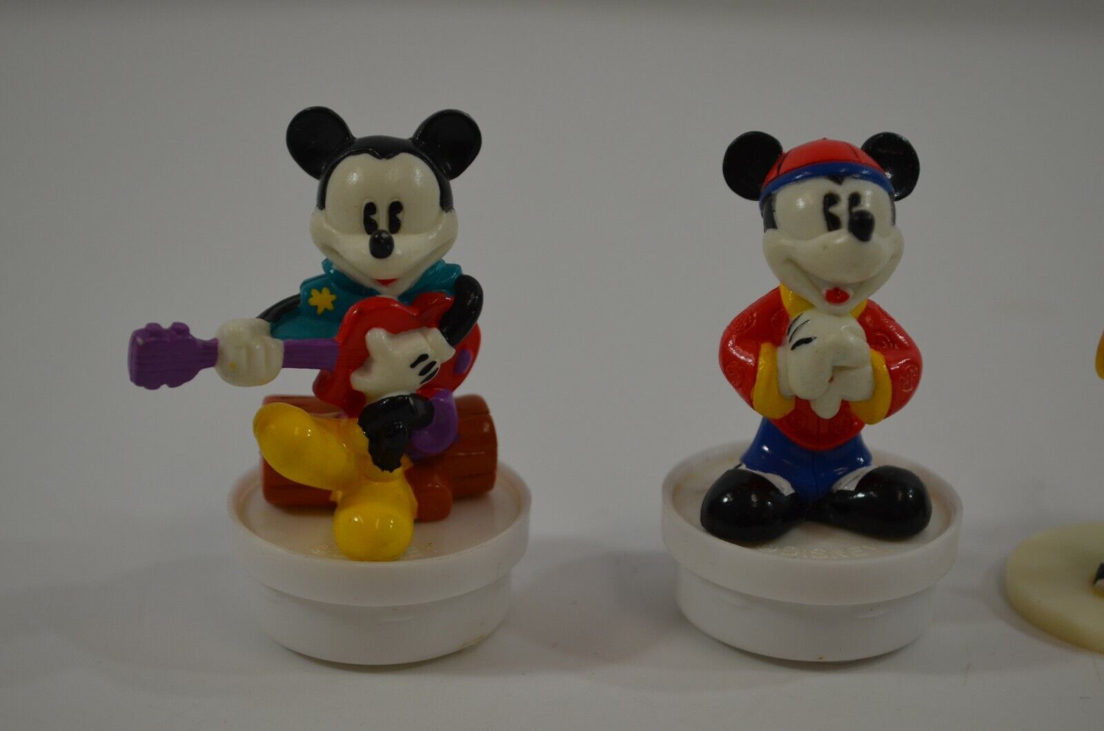 Disney Smarties Candy Tube Ends Cake Toppers Mickey Mouse Bert Ernie ...