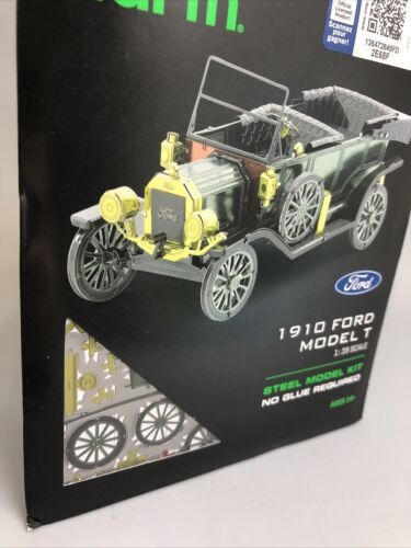 Metal Earth Model: 1910 Ford Model T - Color 3D Laser Cut Steel Model ...
