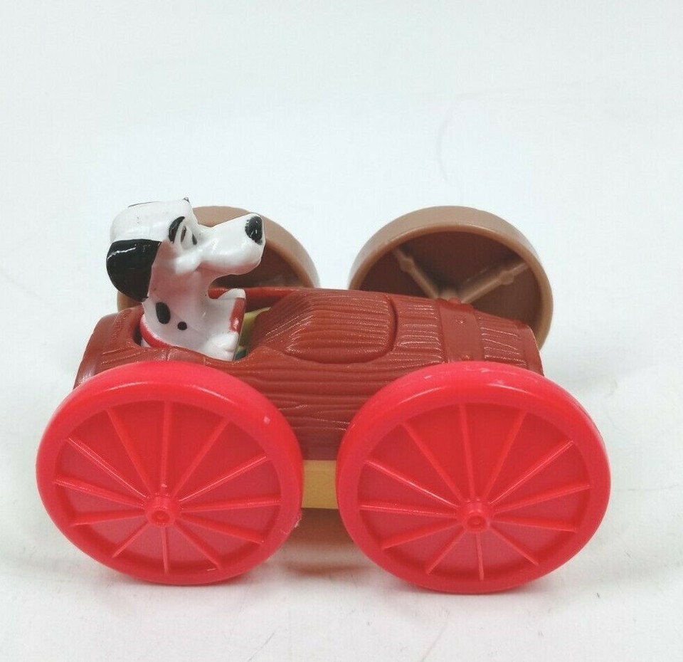 1996 Disney 101 Dalmatians Flip Car #8 Pongo & Swamp Rat McDonalds ...