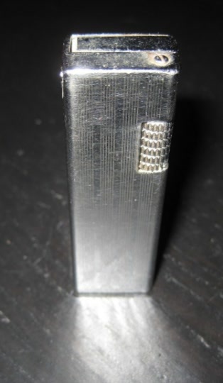 ZILON LYNX Silver Tone Slim Boy Lift Arm Side Roller Gas Butane Lighter ...