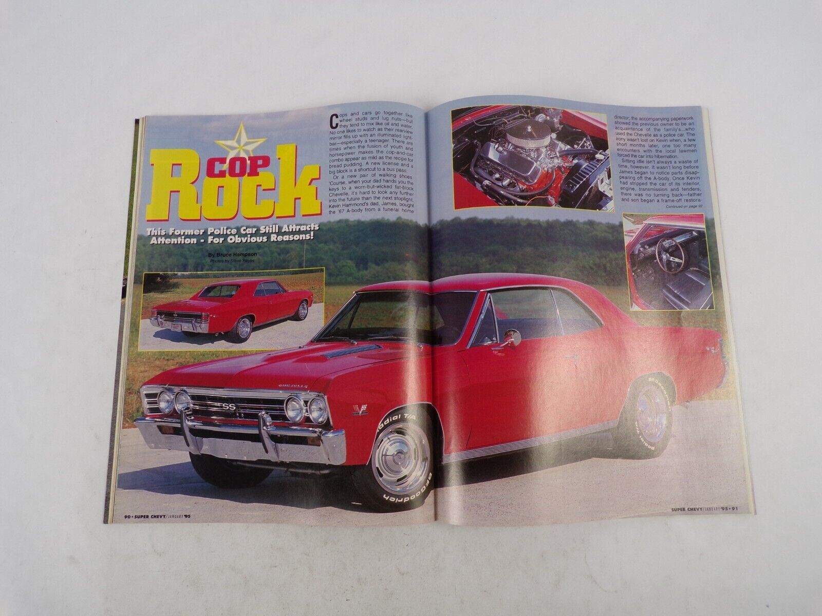 January 1995 Super Chevy The '55 Turns 40! Middle Age Never Looked So ...