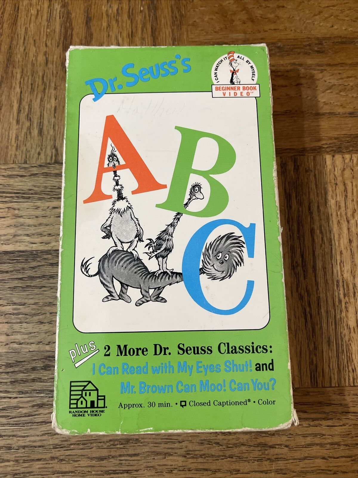 Dr Seuss ABC VHS - VHS Tapes