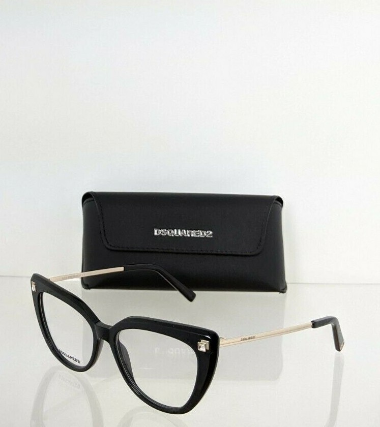 Brand New Authentic Dsquared 2 Eyeglasses DQ 5289 001 52mm Frame ...