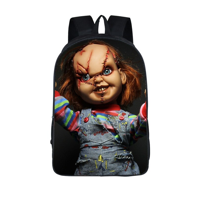 Horrible Nightmare Backpack Chucky Jason Freddy Children School Bags ...