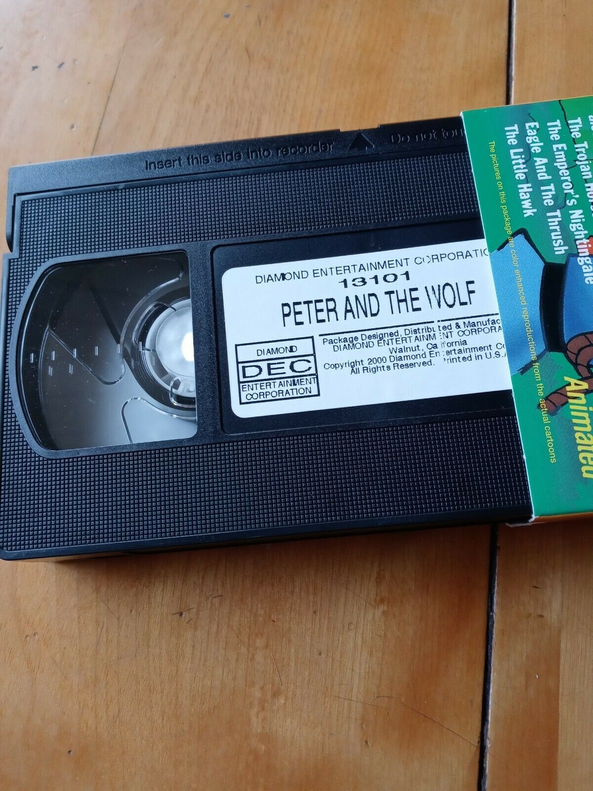 Peter and the Wolf VHS Animated DEC 1994 - VHS Tapes