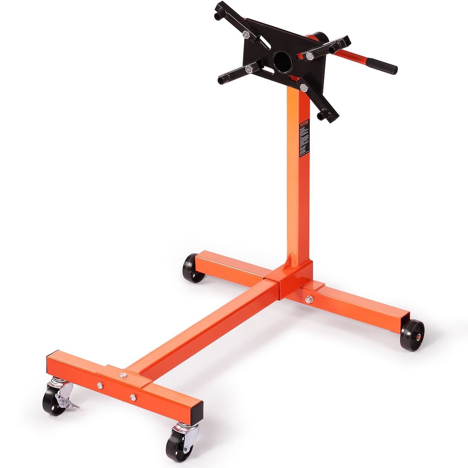 VEVOR Engine Stand, 750 lbs (3/8 Ton) Rotating Engine Motor Stand with ...