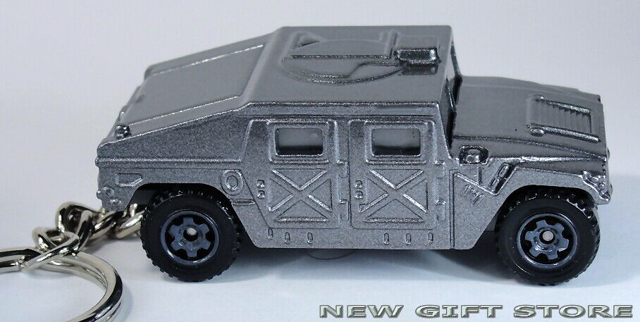 Rare Key Chain Gun Gray Hummer H1 Humvee and 50 similar items