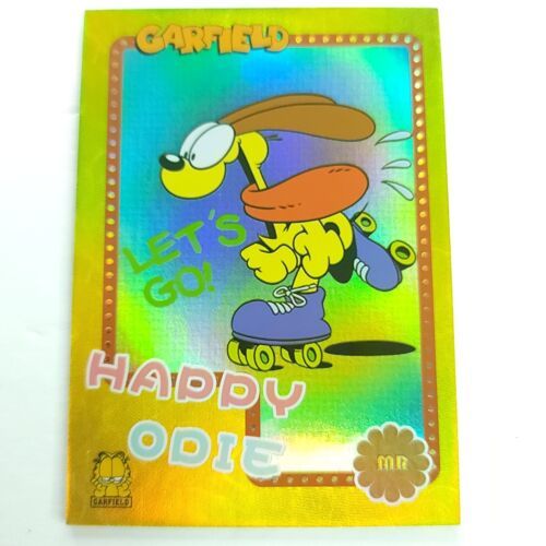 2023 Garfield Odie Happy Life Trading Cards Kayou Animation Gold MR 006 ...
