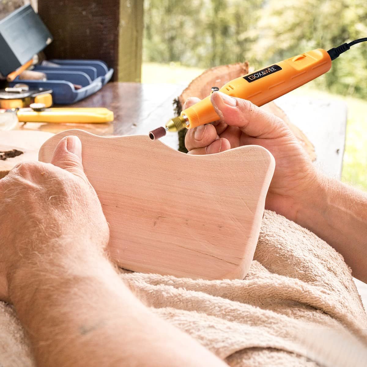 Corded Rotary Tool Kit For Crafts, Goxawee Mini Power Tool With, Diy ...