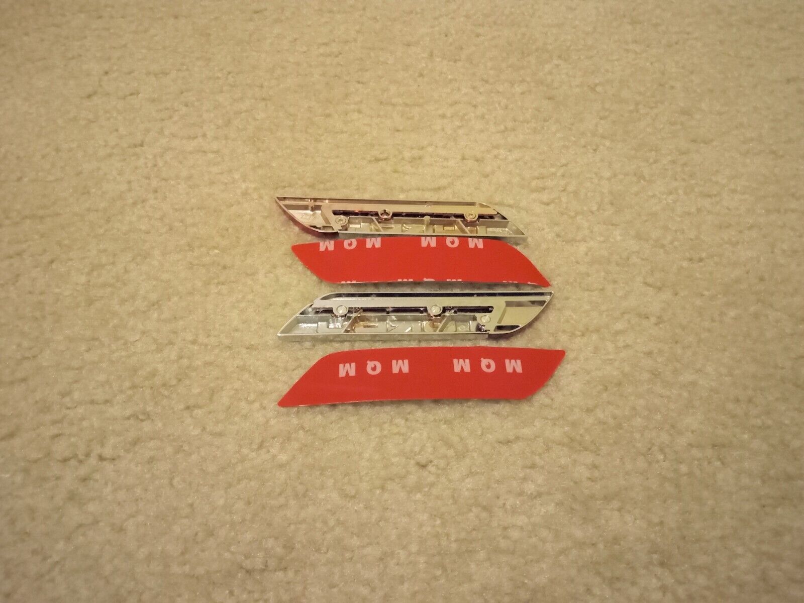 2 Turbo Emblems Badges Chrome & Anodized Red Truck SUV Car UTV Metal ...