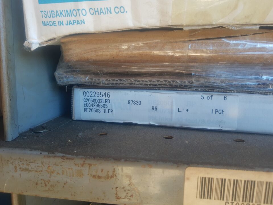 TSUBAKI Connecting Conveyor Chain double Pitch Offset # RF-2050-1LEP ...