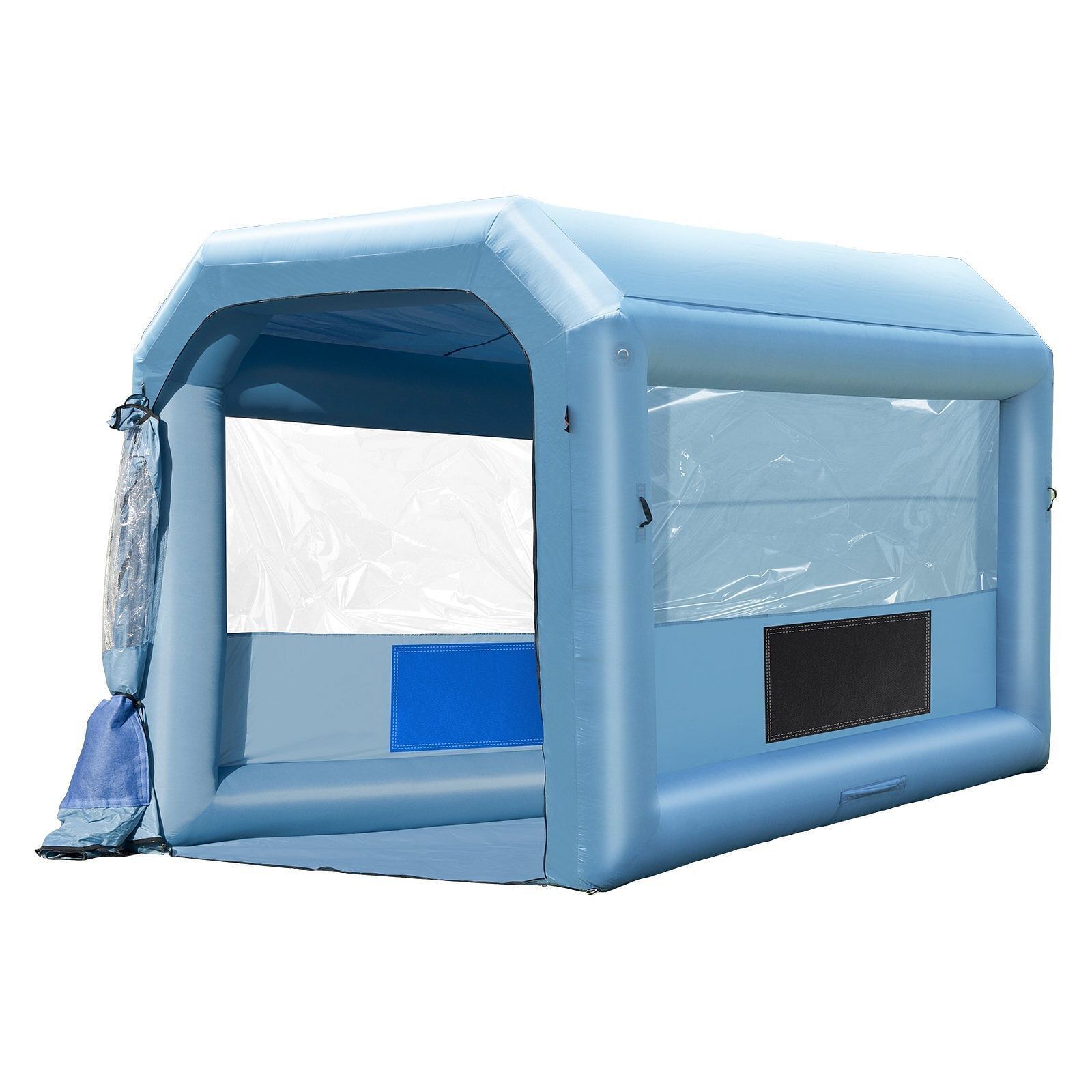 VEVOR Inflatable Paint Booth, 13.1 x 9.8 x 9 ft Inflatable Spray Booth ...