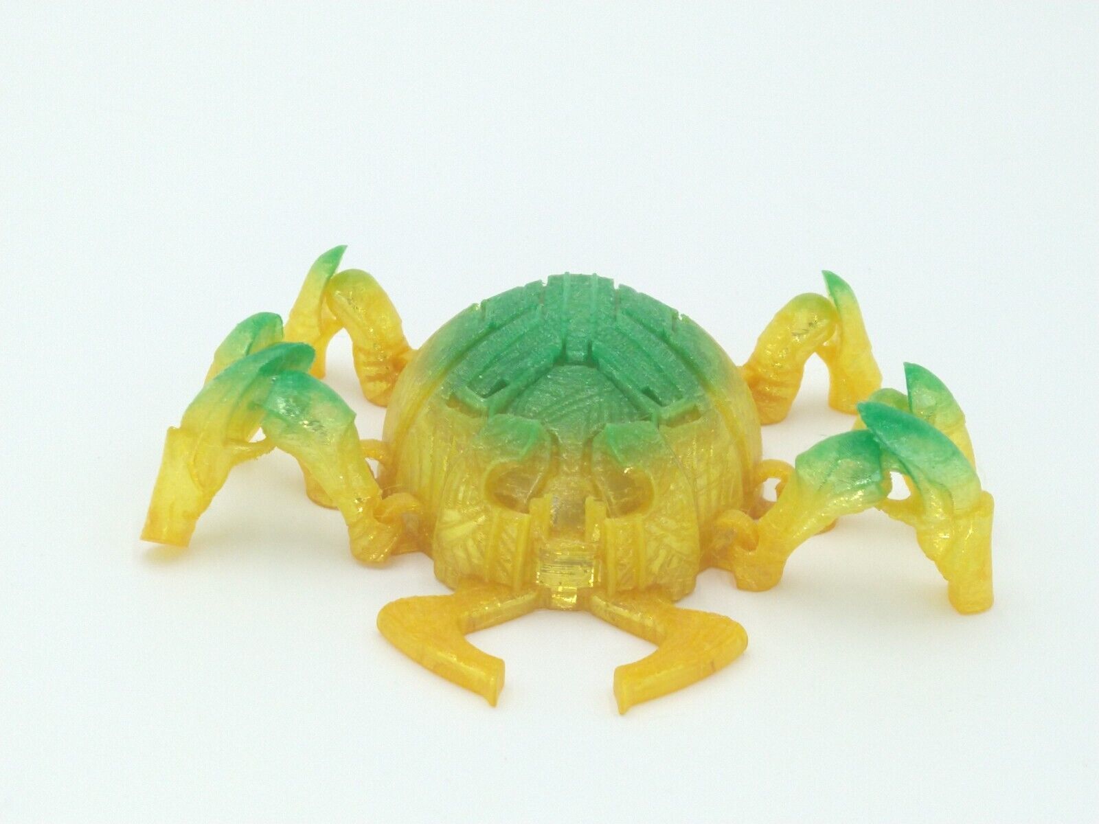 BLUE BEETLE SCARAB Flexi Figure Articulated 5" SQUISHY Rainbow 3D ...