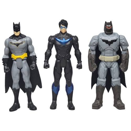 DC Comics Batman Figures Batman, Nightwing & Armored Batman 6" - Mattel ...