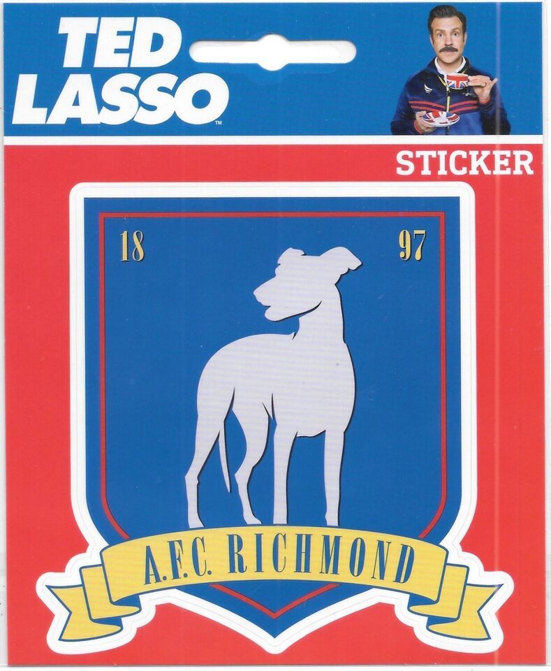 Ted Lasso TV Series 1897 A.F.C. Richmond Logo Peel Off Sticker Decal ...