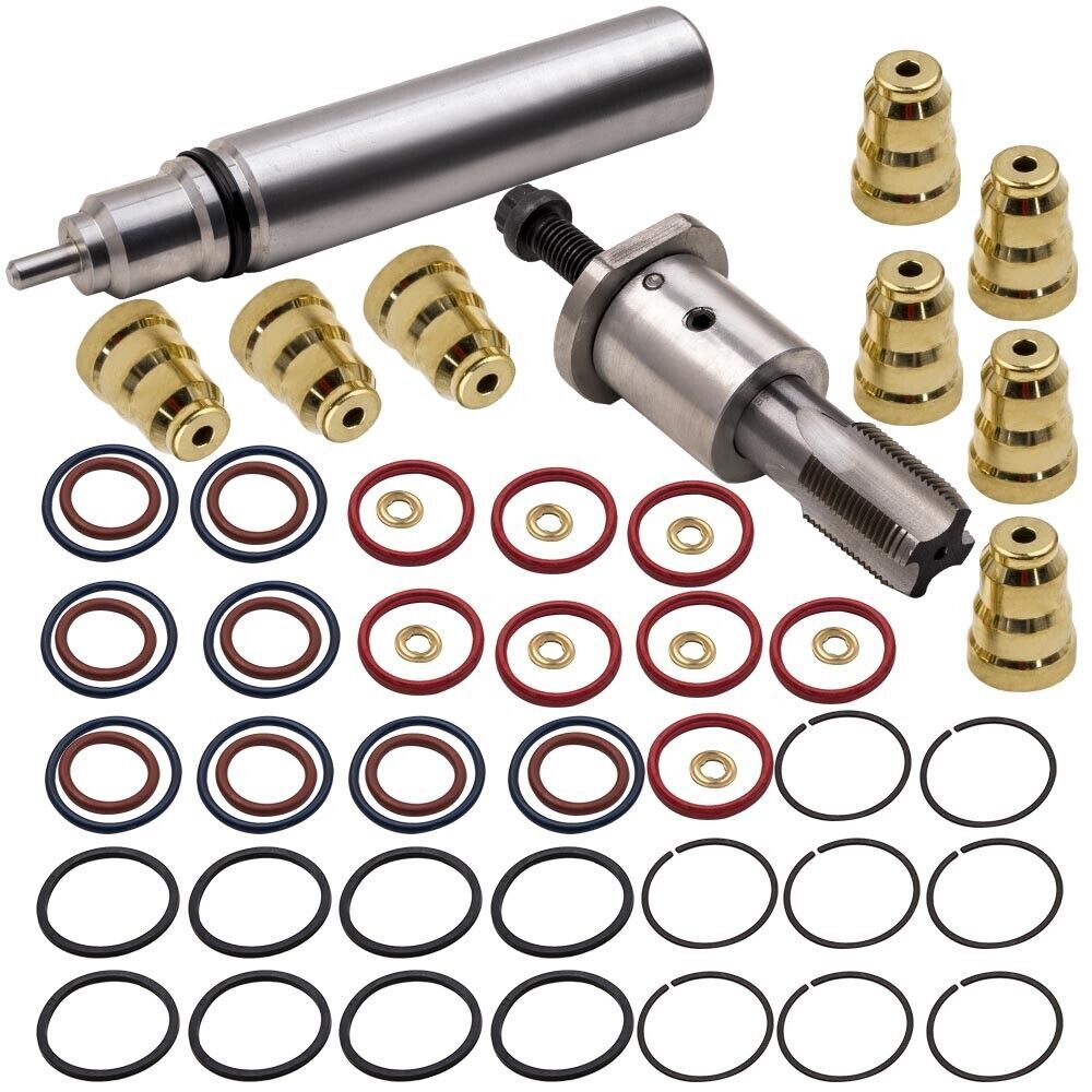 Injector sleeve Removal Installation Tool Kit For Ford 7.3L Powerstroke ...