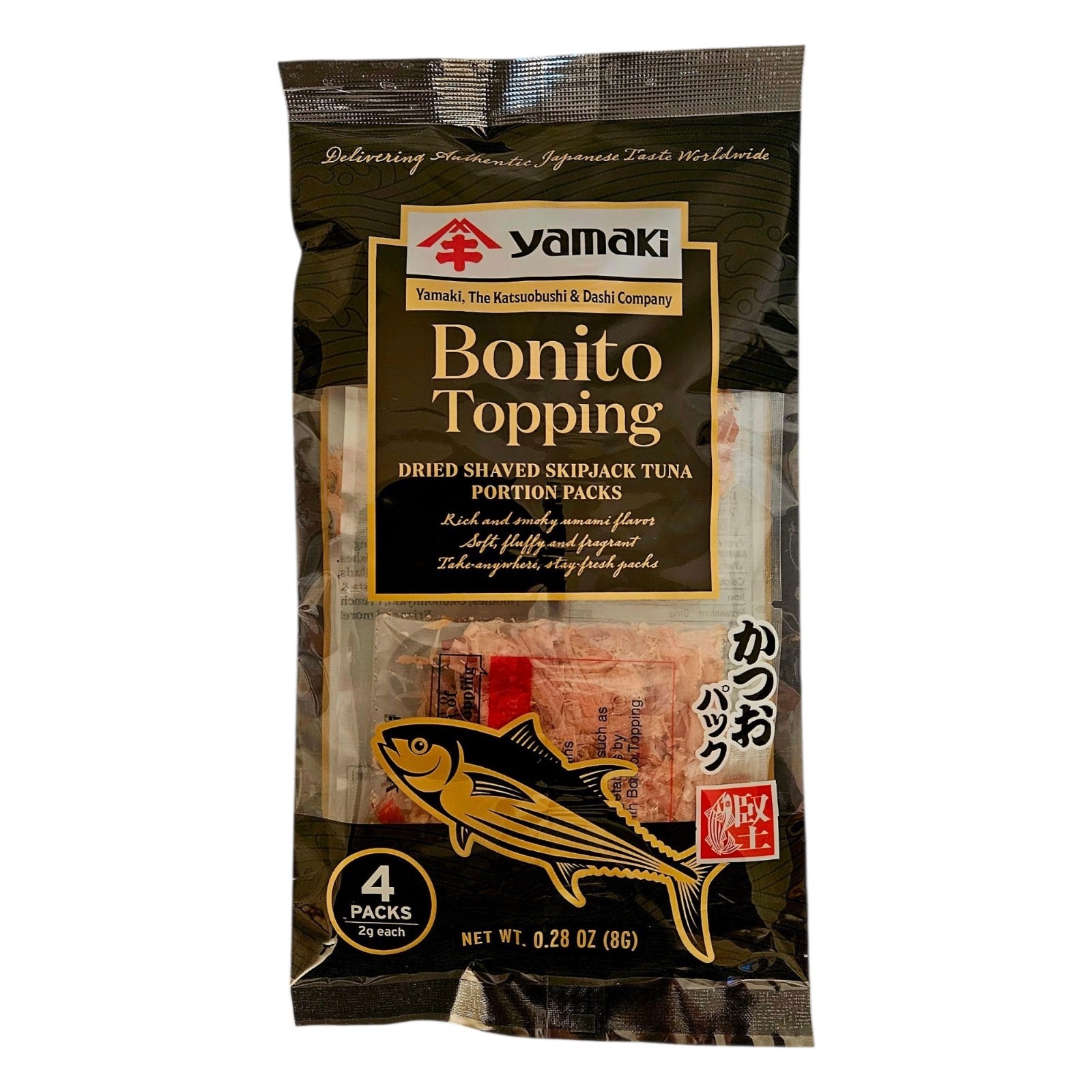 Yamaki Bonito Topping Premium Dried Shaved Skipjack Tuna (4 PACK) - 8g ...