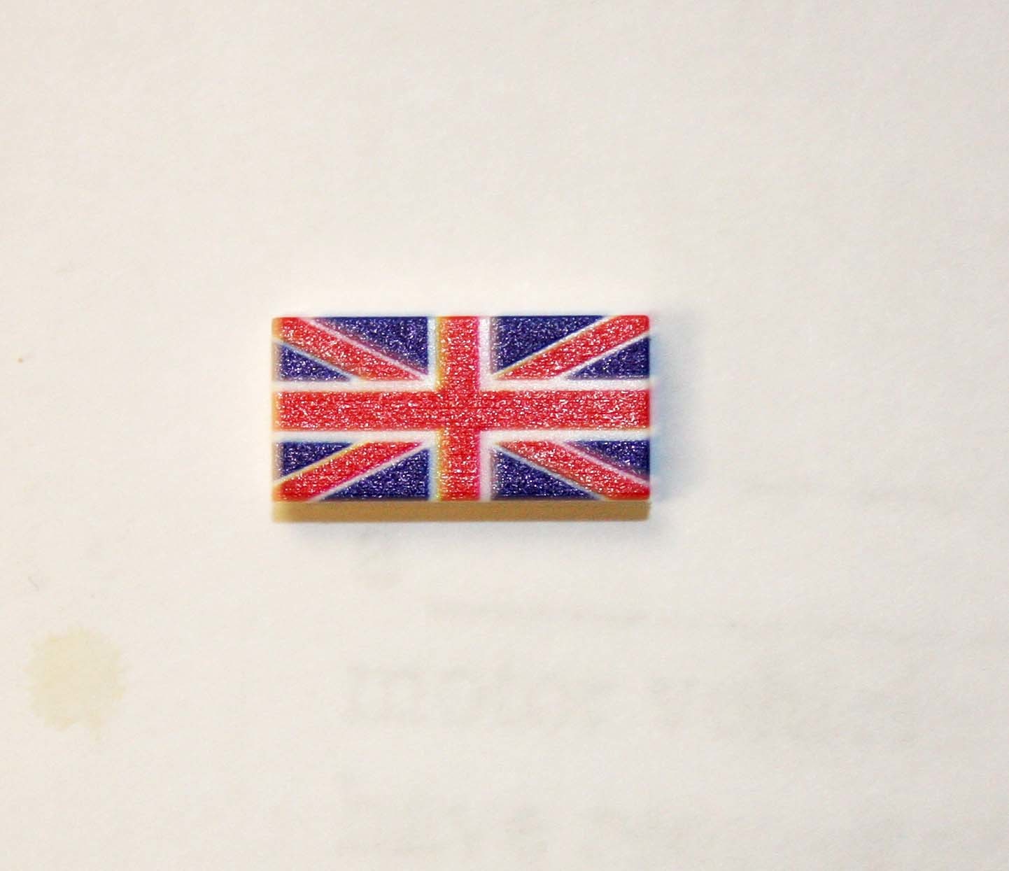 British Union Jack Flag 2X1 Construction Piece Custom Minifigures ...