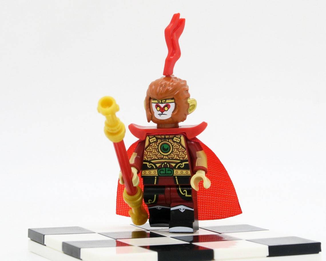 Journey to the West Monkey King Sun Wukong Minifigures Weapons and ...
