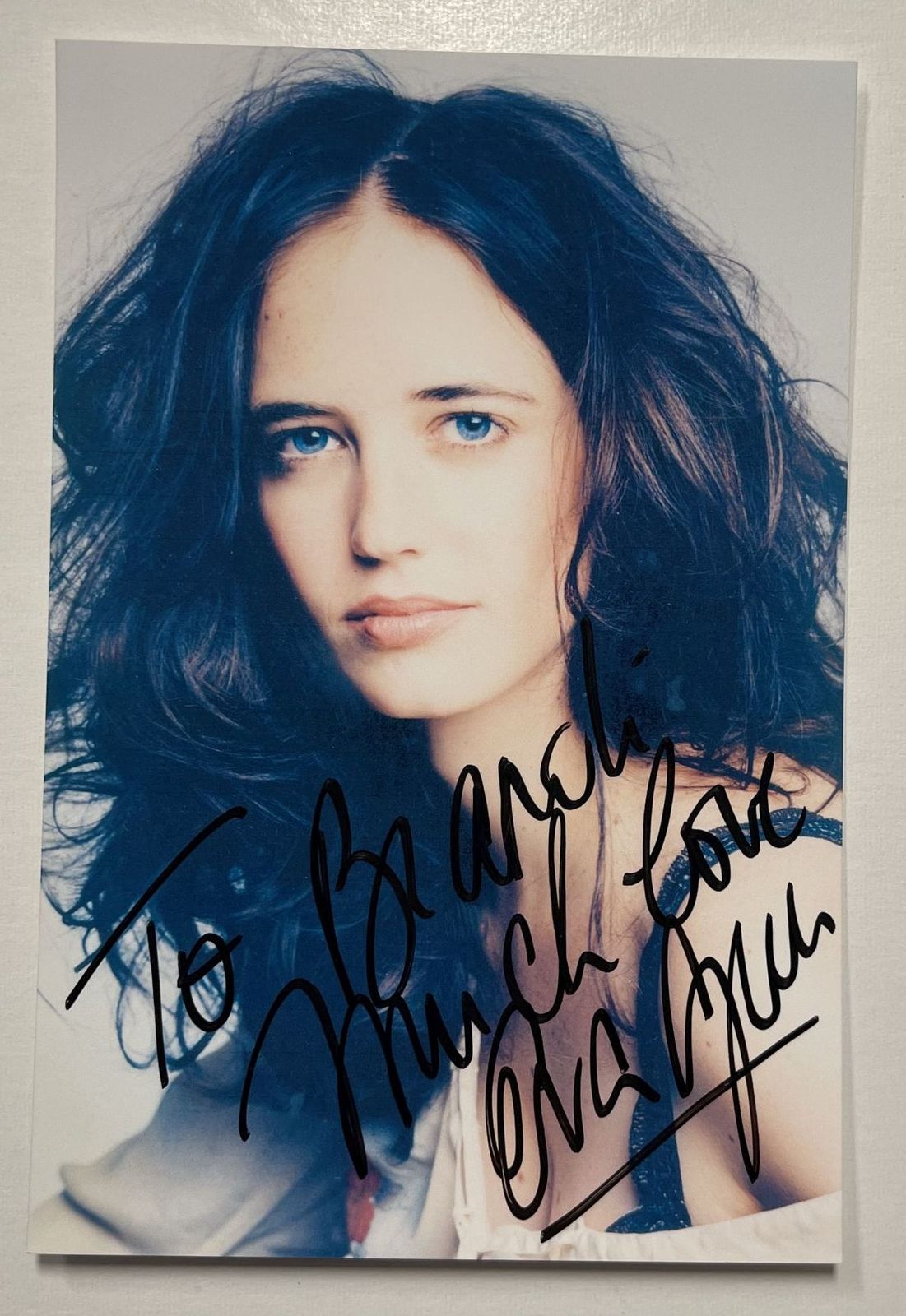 Eva Green Autographed Glossy 4x6 Photo - Photographs
