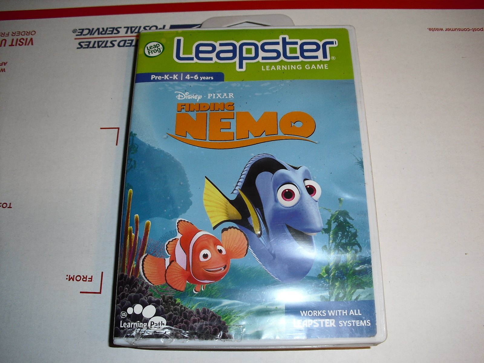 leapfrog leapster game finding nemo - Video Games