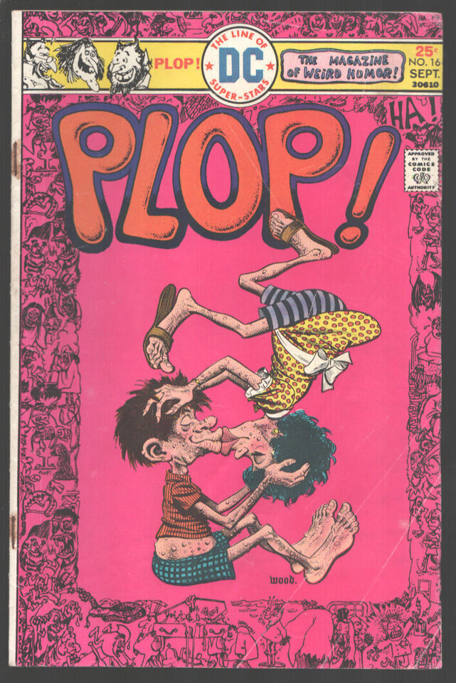 Plop! #16 1975-DC-First issue-Giant-Neal Adams art-Wally Wood -Gil ...