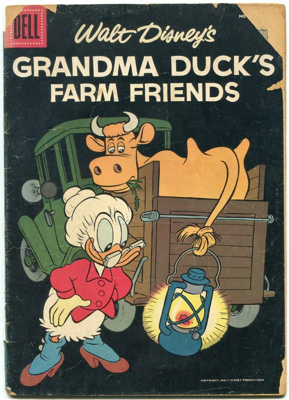 Four Color Comics #763 1957- Grandma Ducks Farm Friends G - Comics ...