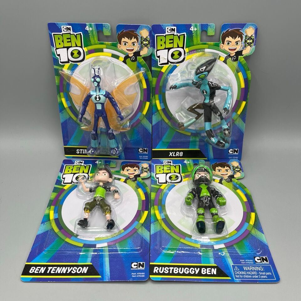Ben 10 Playmates 4-5" Action Figures *Choose One* Stinkfly, Ben ...