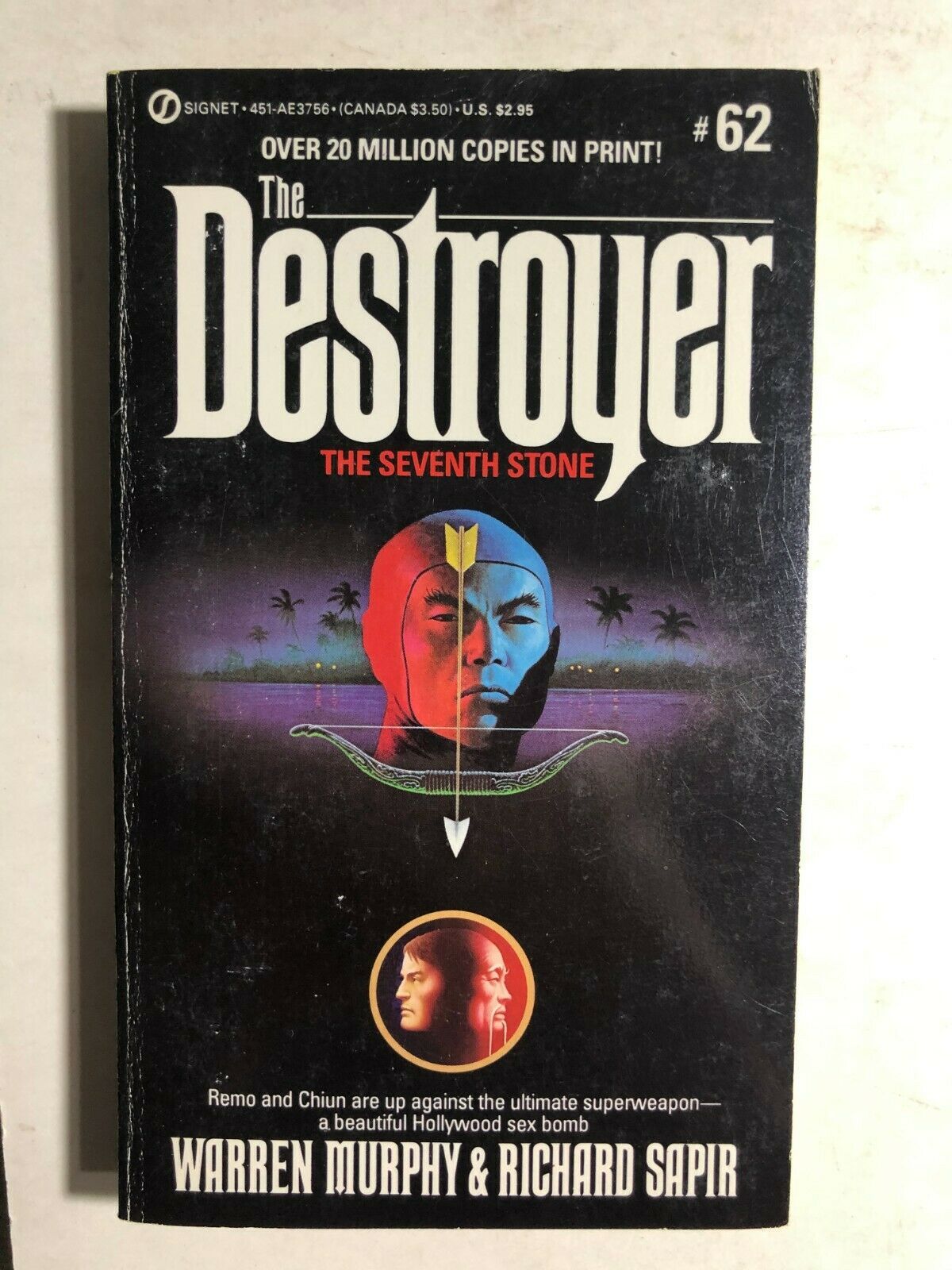 THE DESTROYER #62 The Seventh Stone by Warren Murphy (1985) Signet pb ...