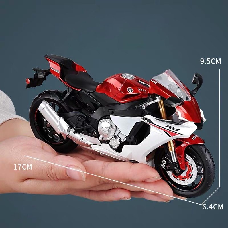 1/12 Alloy Yamaha YZF-R1 Die Cast Motorcycle Model Toy Collection ...
