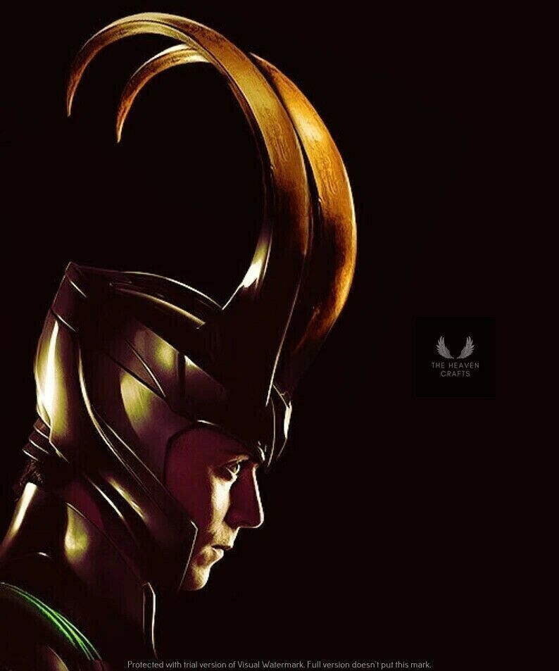 Loki Helmet Thor Ragnarok Helmet Mild Steel Thor Movie Helmet 18 Ga ...