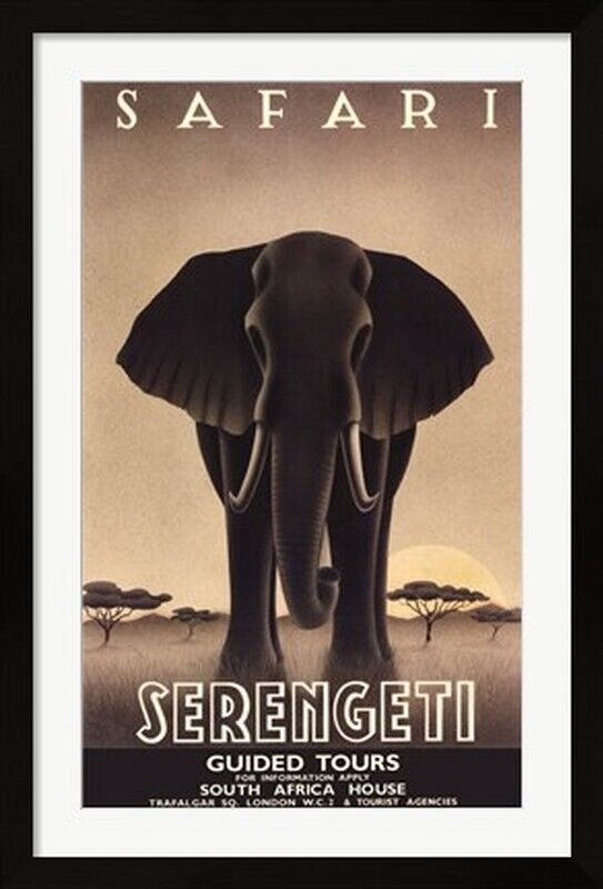 Serengeti Framed Fine Art Print by Steve Forney - Art Prints