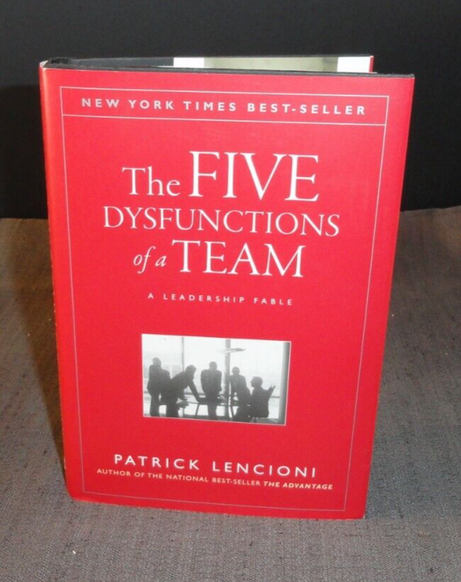 NEW NY TIMES PATRICK LENCIONI "THE FIVE DYSFUNCTIONS OF A TEAM" HARD ...