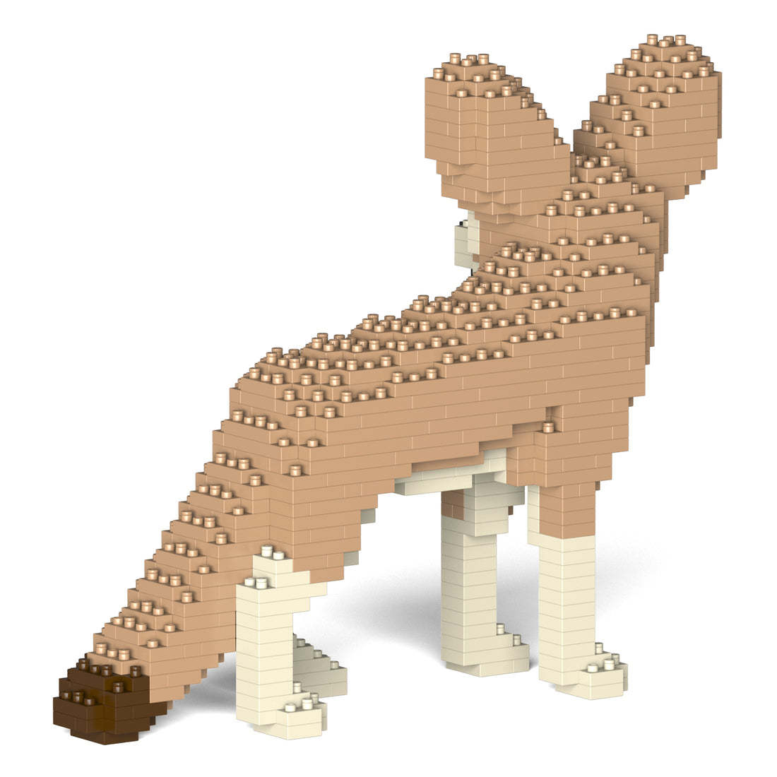 Fox Sculptures (JEKCA Lego Brick) DIY Kit - Building Toy Complete Sets ...