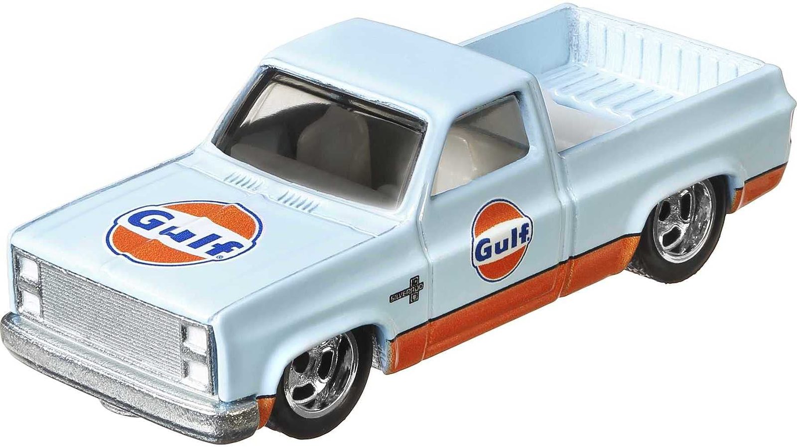Hot Wheels Premium Pop Culture '83 Chevy Silverado Die-Cast Car, GULF ...