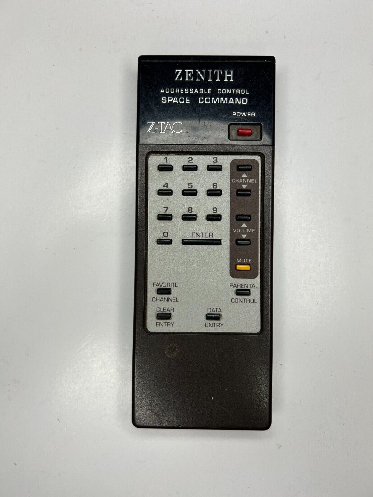 Zenith 124-69 Space Command CRT TV Remote Control, Addressable Z-Tac ...