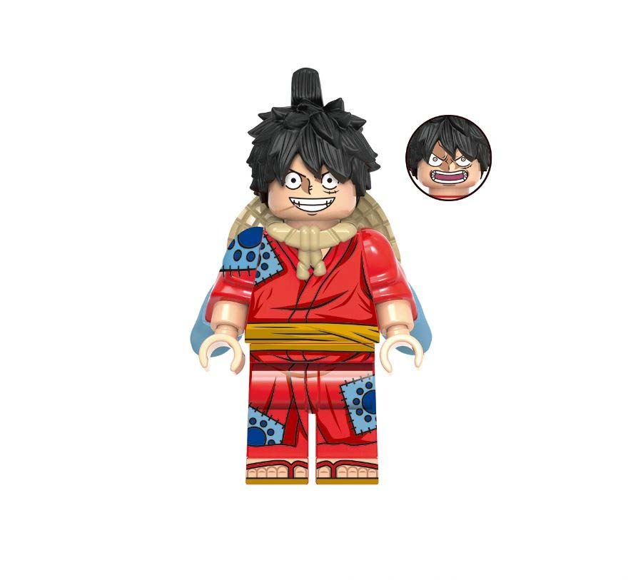 NWTOYS Monkey D Luffy One Piece Cartoon TV Show Anime Custom Minifigure ...