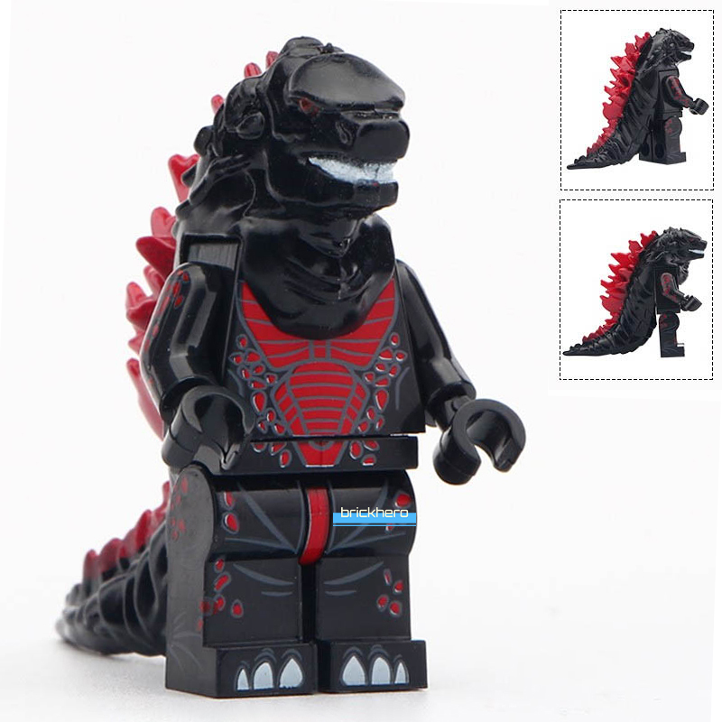 Shin Godzilla (Godzilla Resurgence 2016) Custom LEGO Minifigure Toy ...