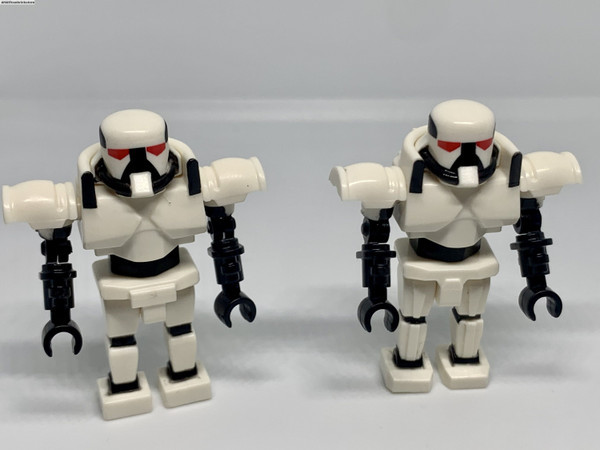 Movie Minifigure 2 Dark Trooper Star Wars The Mandalorian Prototype ...