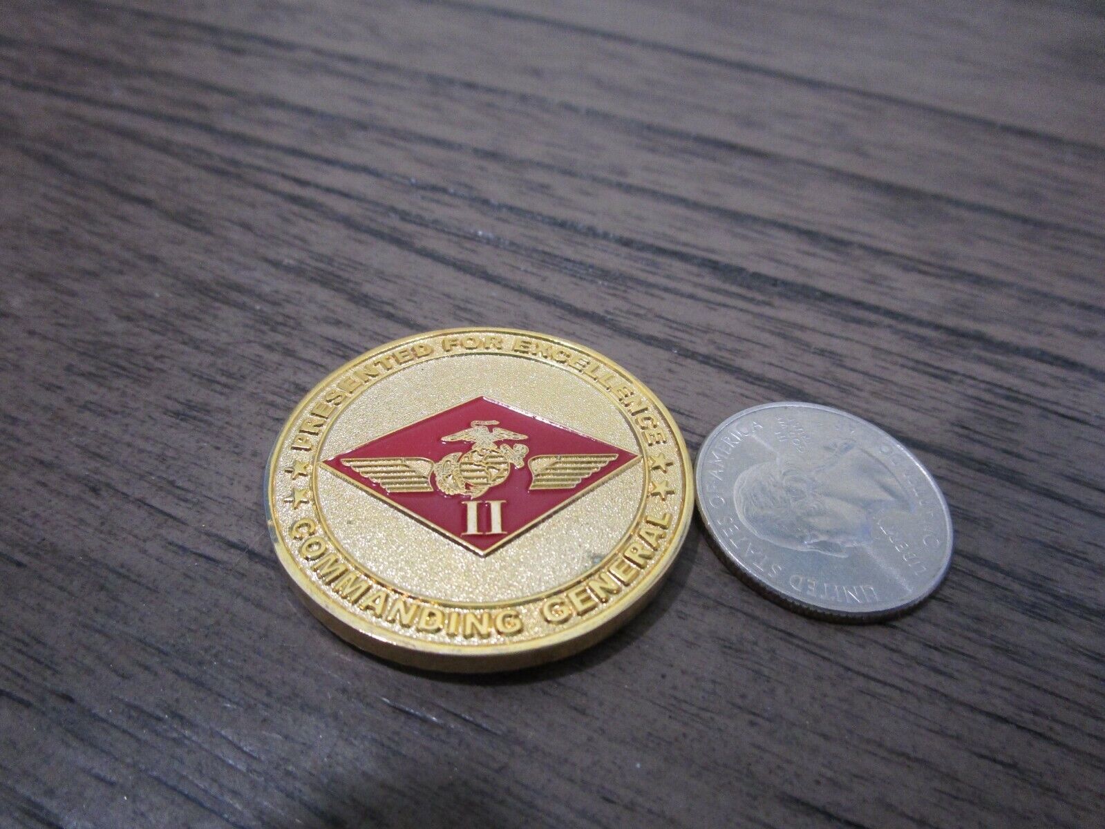 USMC United States Marine Corps 2nd Marine Aircraft Wing Challenge Coin ...