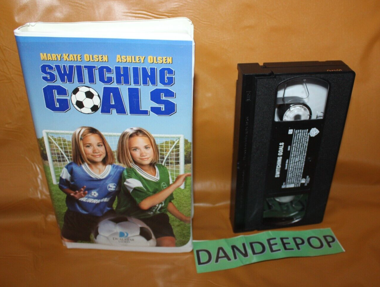 Mary Kate Ashley Olsen Switching Goals VHS Movie - VHS Tapes